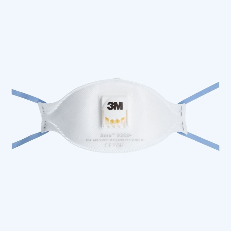 3M stofmasker 9322+ FFP2S met ventiel online