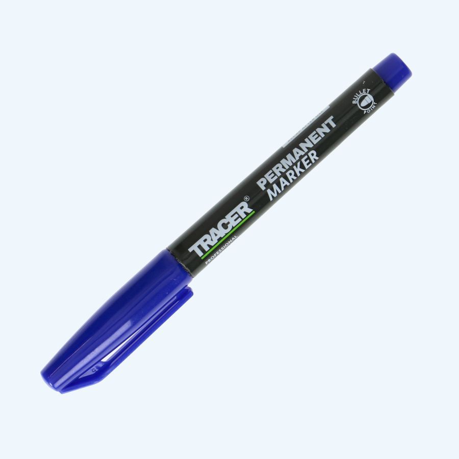 Tracer permanent marker blauw bestellen