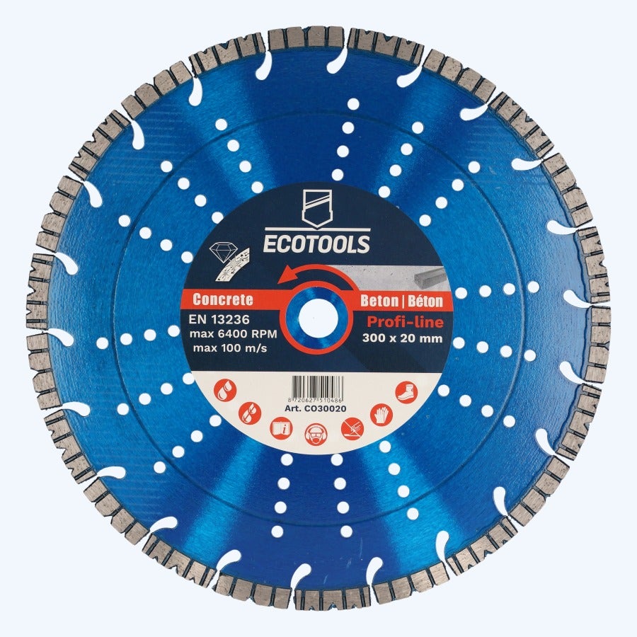 Acheter un disque diamanté pour béton 300 x 20 mm